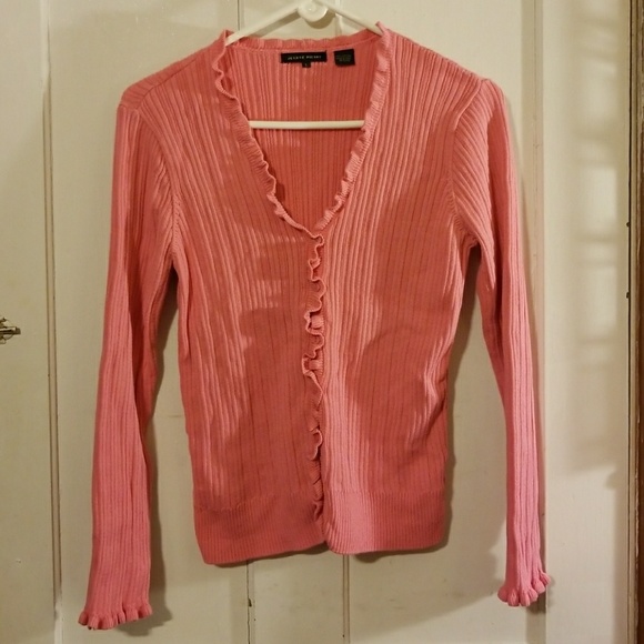 JEANNE PIERRE | Tops | Womens Pink Sweater Size Large | Poshmark